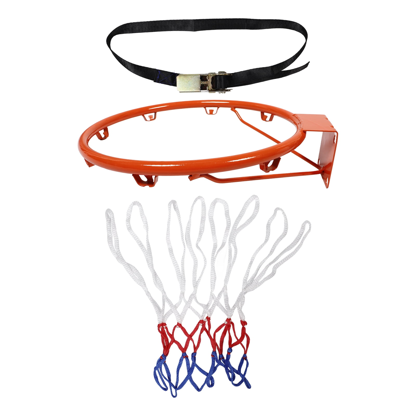 Basketball Hoop - No-Drill Wall Mounted Basketball Rim Net for ...