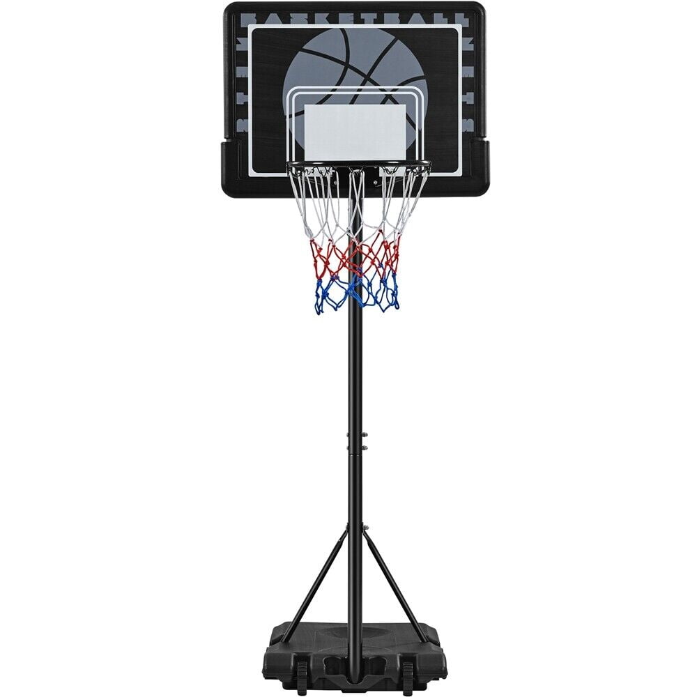 Basketball Hoop Outdoor Basketball Hoop for Kids Stand w/ Wheels & PE ...