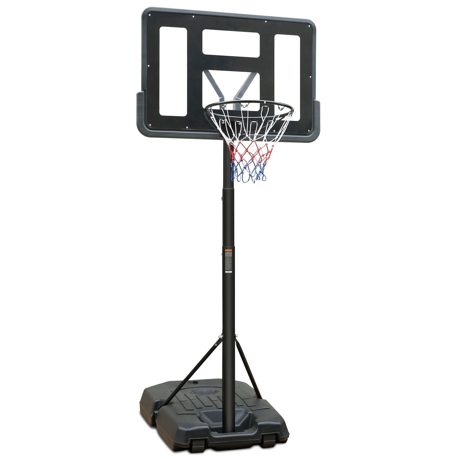 Basketball Hoop Outdoor, Portable Basketball Hoops, Height Adjustable ...