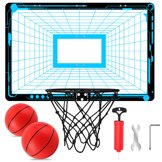 Basketball Hoop Set for Kid- Wall Mount Outdoor lndoor Basketball ...