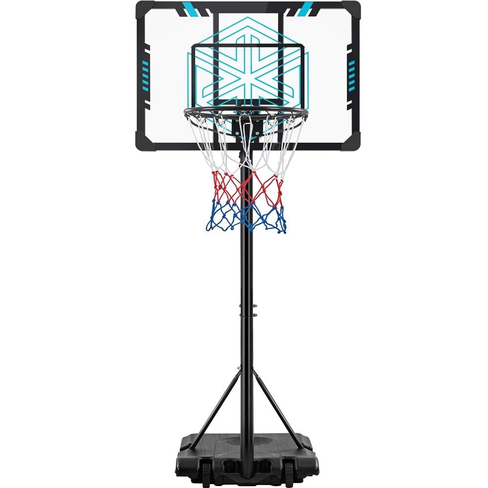 Basketball Hoop Stand Height Adjustable Basketball Goal System for Kids ...
