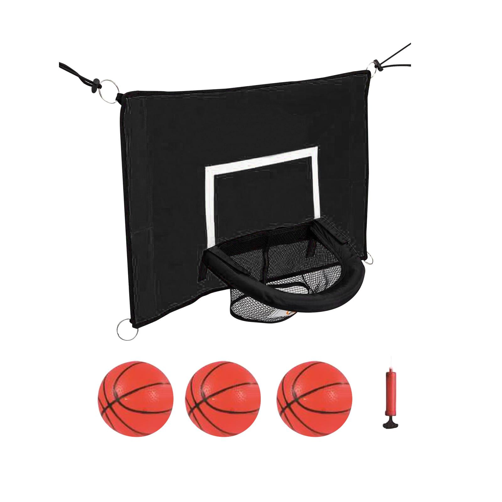 Basketball Hoop for Trampoline Adjustable Connection Rope Backyard ...