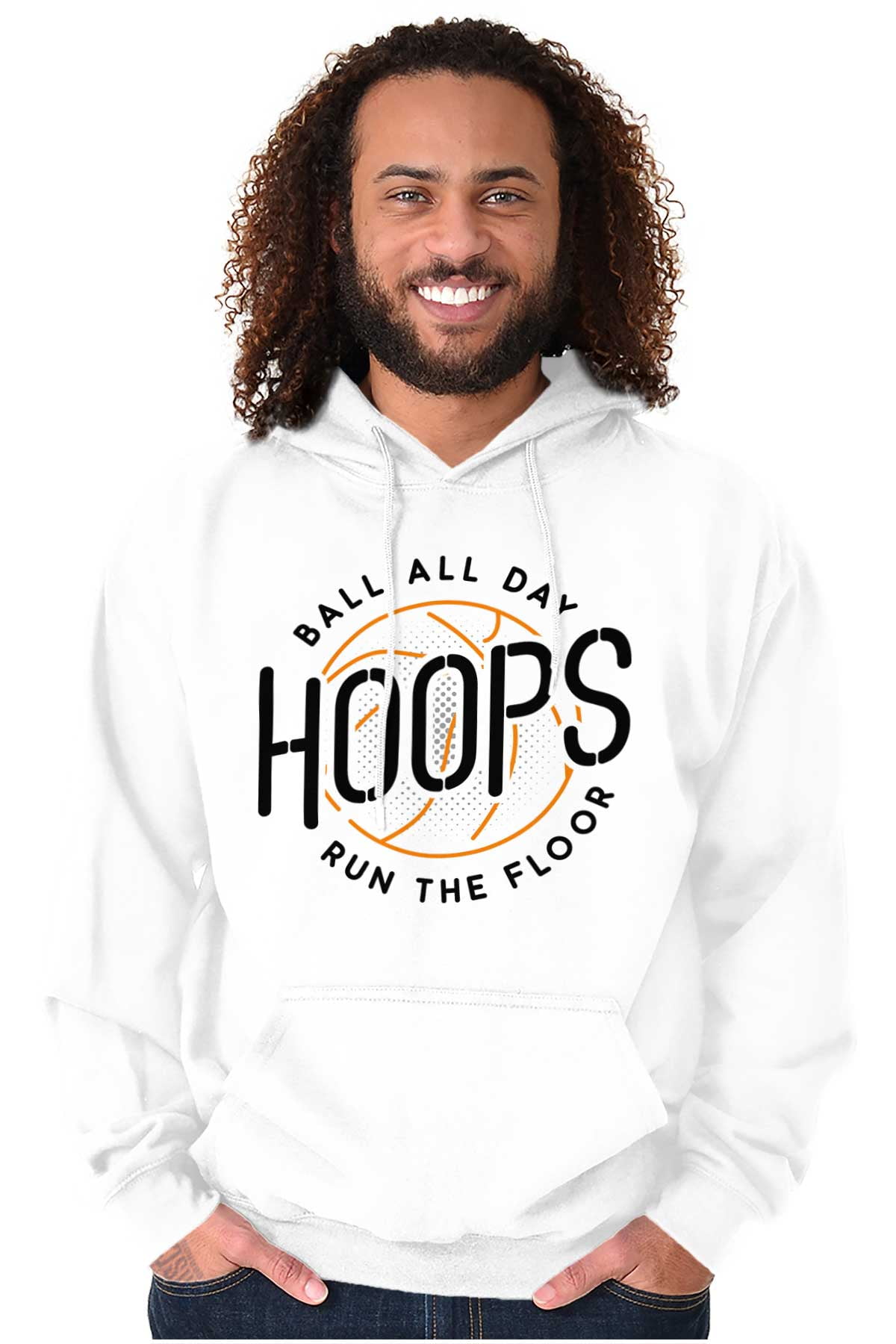 Basketball Hoops Jock Ball All Day Hoodie Hooded Sweatshirt Men Brisco ...
