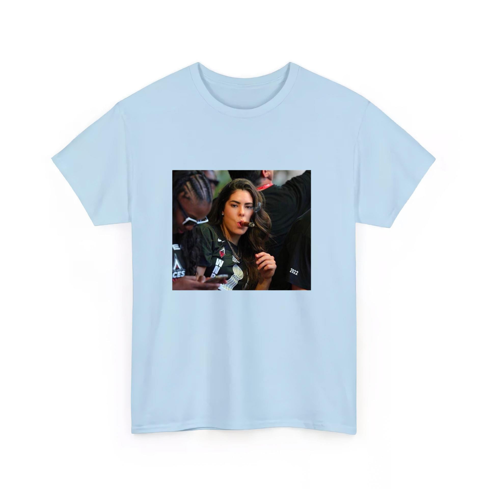 Basketball Icon Smoking Cigar Cool Graphic Fan T-Shirt - Walmart.com