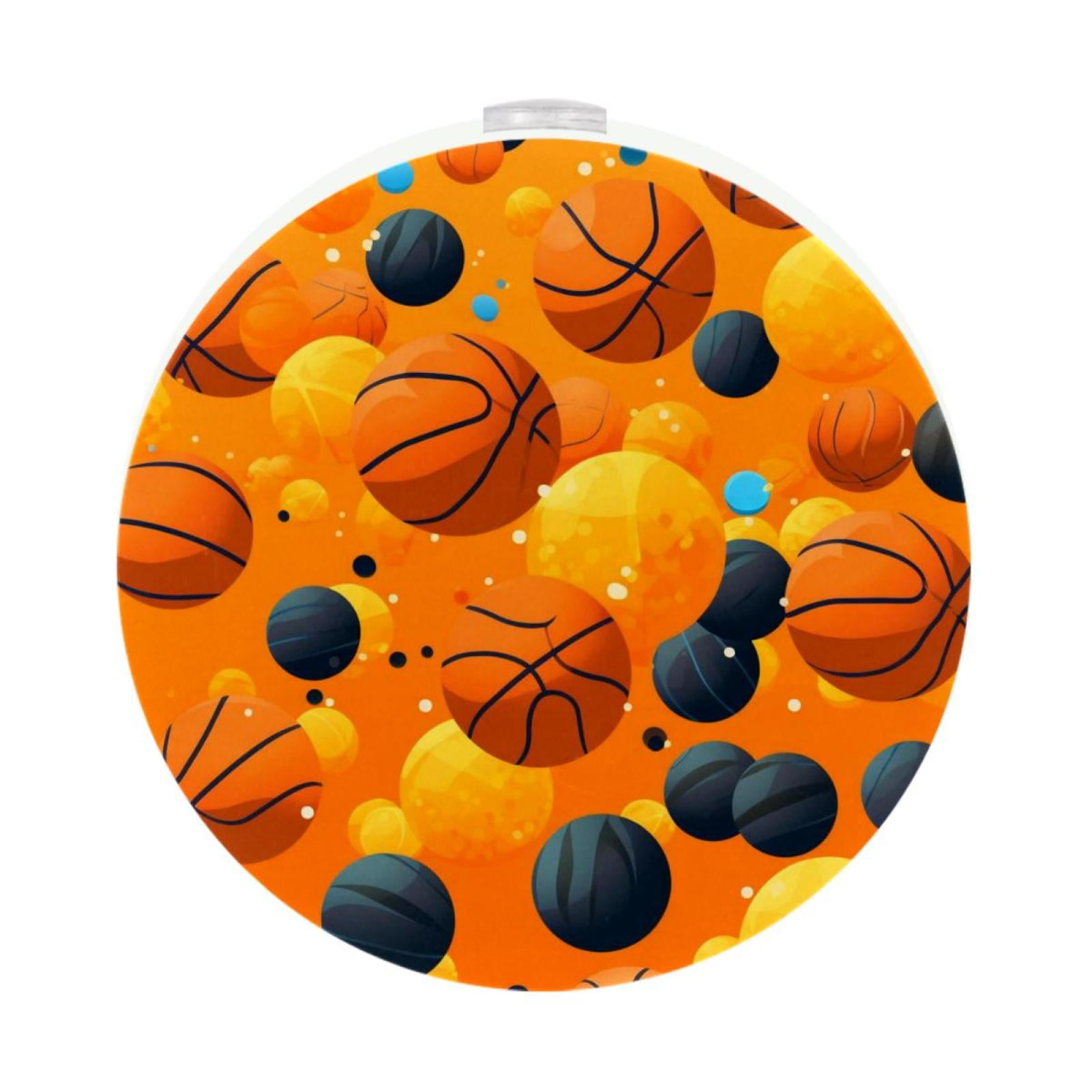 Basketball LED Round Night Light-2PCS Ultra Bright Candle Battery ...