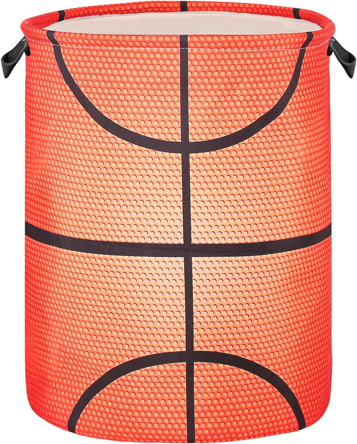 Basketball Laundry Basket for Boys Room Decor, Hamper for Bathroom ...
