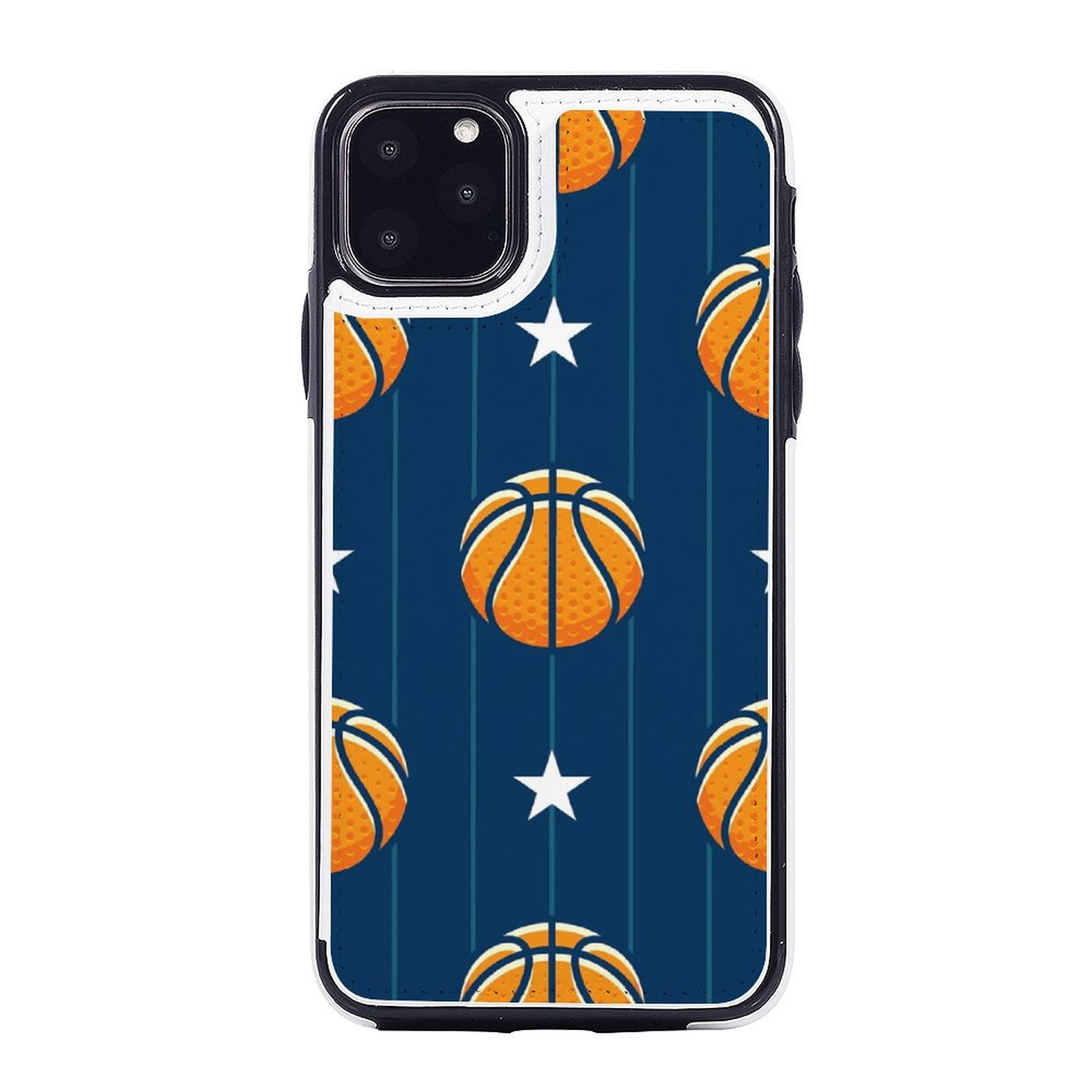 Basketball Leather Wallet Case for iPhone 16 15 14 13 12 11 Pro Max ...