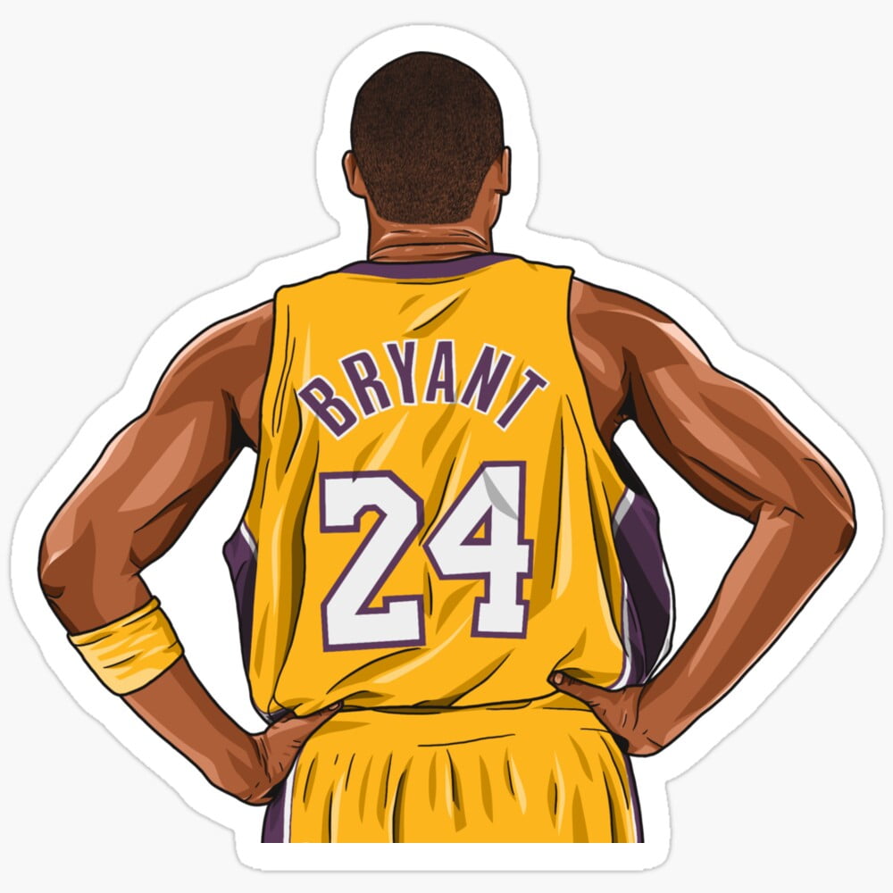 Basketball Legend Sticker Phone Decal Water Bottle Stickers Car Decals ...