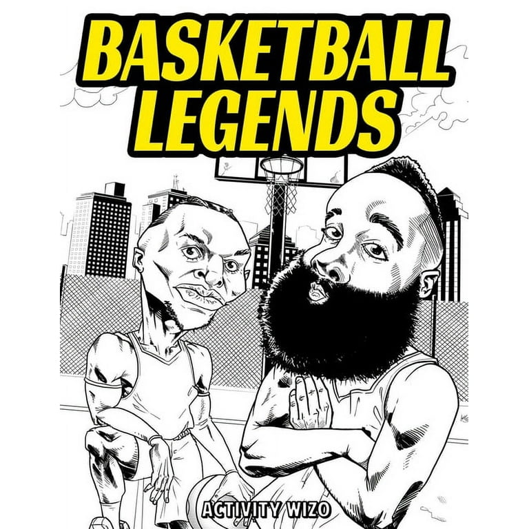 nba players coloring book
