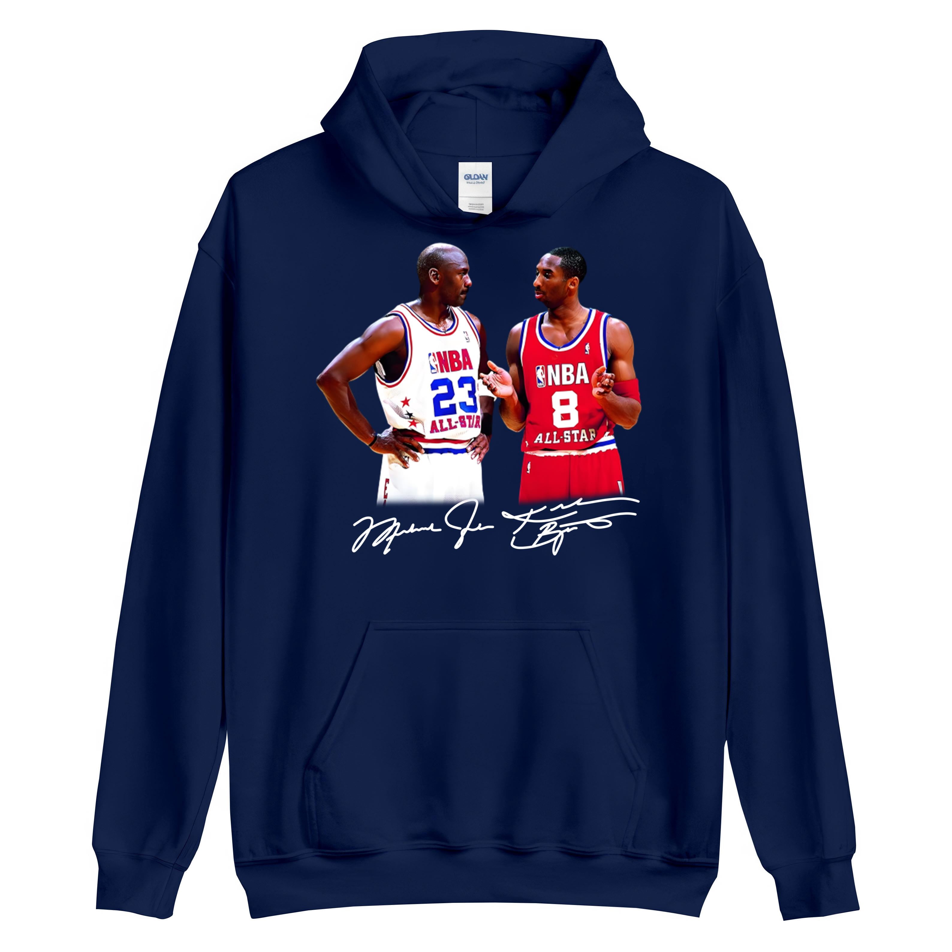 Basketball Legends Tribute Graphic Shirt, Vintage Sports Duo Fan Gift ...