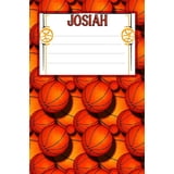 Basketball Life Josiah: College Ruled Composition Book Paperback ...