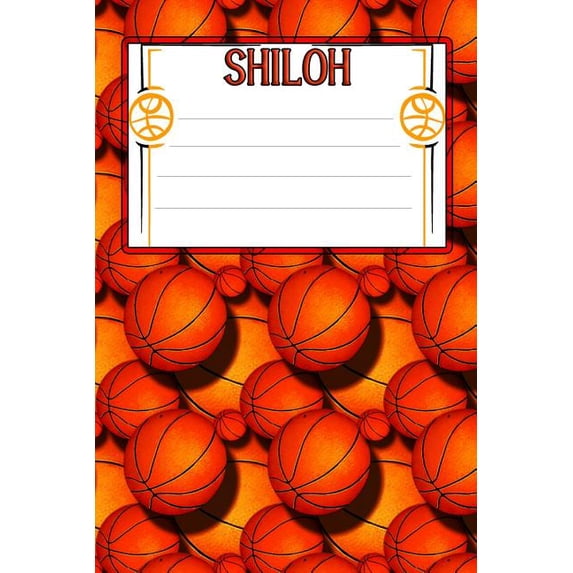 Basketball Life Shiloh: College Ruled Composition Book Paperback ...