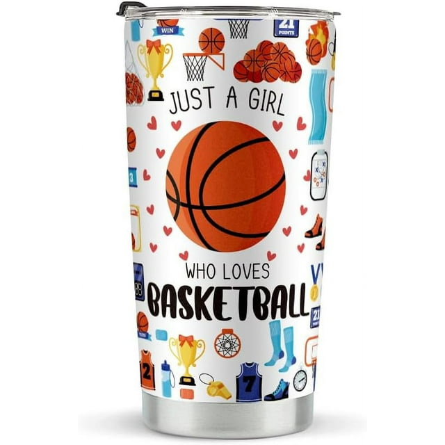 Basketball Lover Gifts for Girls Women Basketball Gifts Tumbler ...