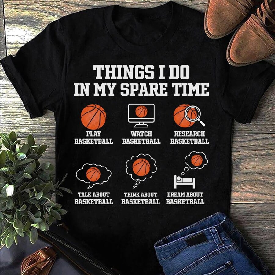 Basketball Lover Retro Sports Graphic Tee Shirt Special Holiday Idea ...