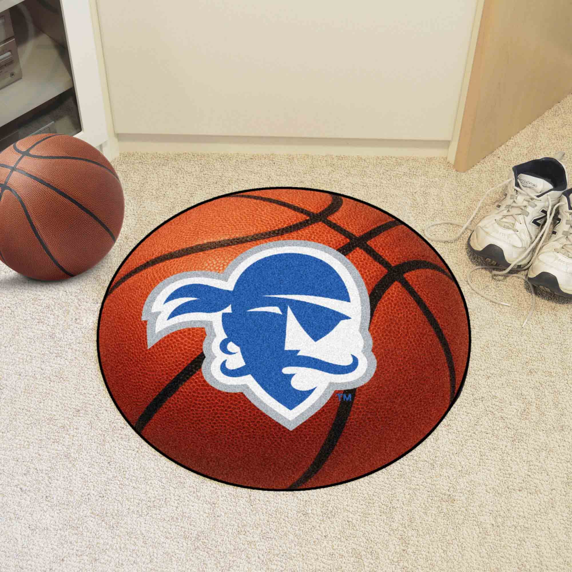 Basketball Mat - Pirates Seton Hall University 27" diameter - Walmart.com