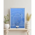 Basketball Match Werner Bronkhorst Style Graphic Poster Unframed Paper ...