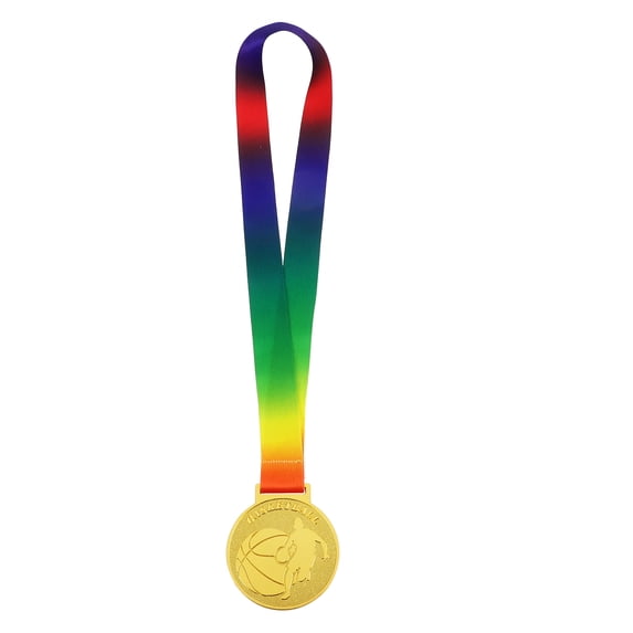 Basketball Medal Cardboard Medals Gold Frame Children's Student Golden ...