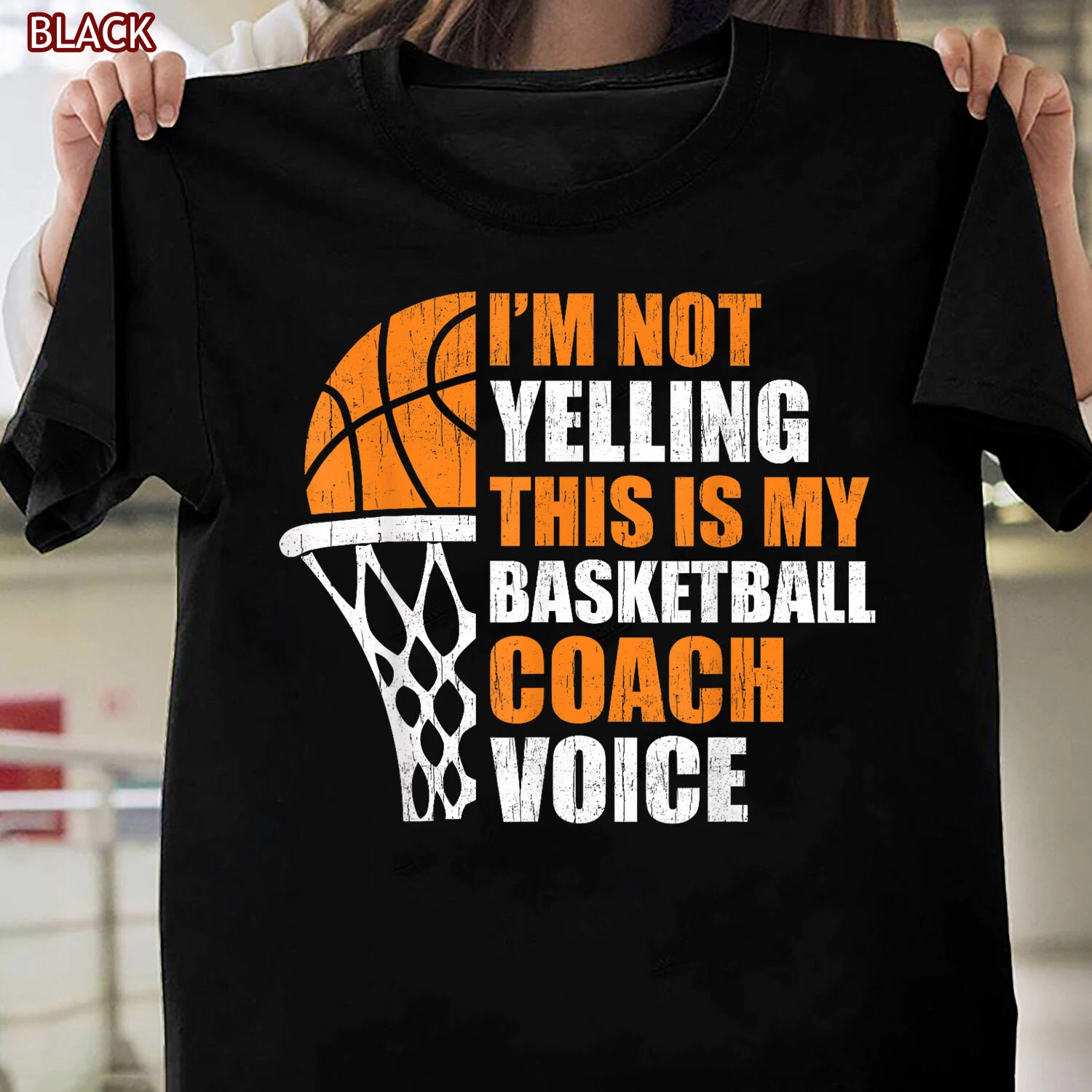 Basketball Meme Graphic Not Yelling at Coach Humor Gift Unisex T-Shirt ...