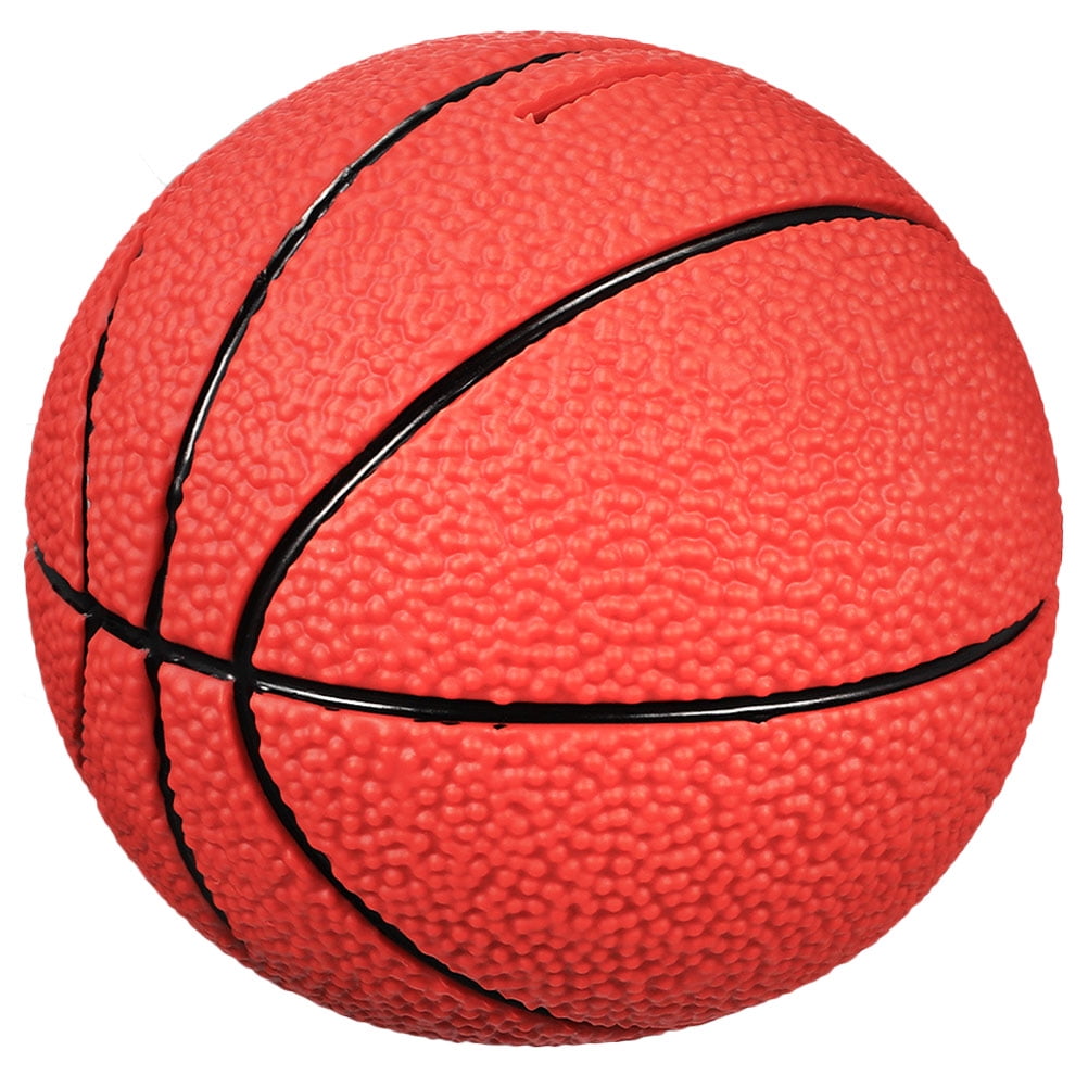 Basketball Modeling Piggy Bank Kids Use Coin Storage Jar Decorative ...