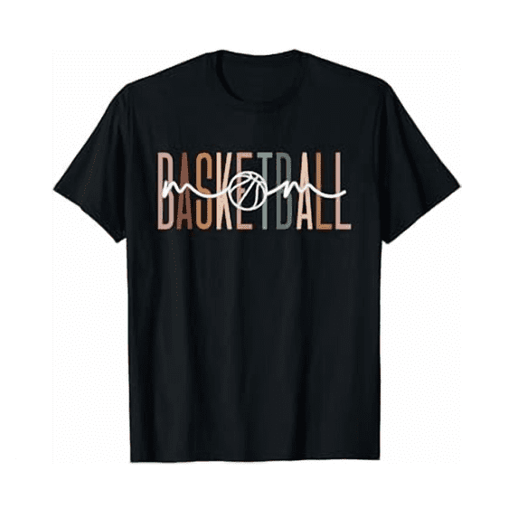 Basketball Mom Basketball Mama Cute Mom Life Basketball Shirt - Walmart.com