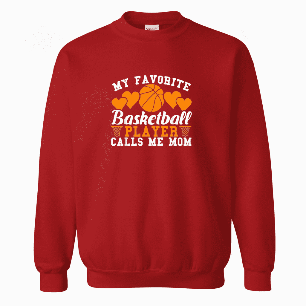 Basketball Mom Fan Player Team Spirit Cute Fun Gift Graphic Sweatshirt, up to size 5XL - Walmart.com