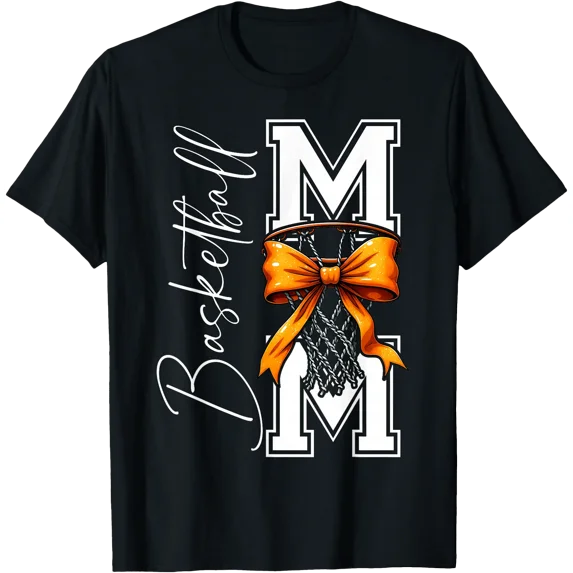 Basketball Mom Game Day Funny Basketball Player Mother's Day T-Shirt ...