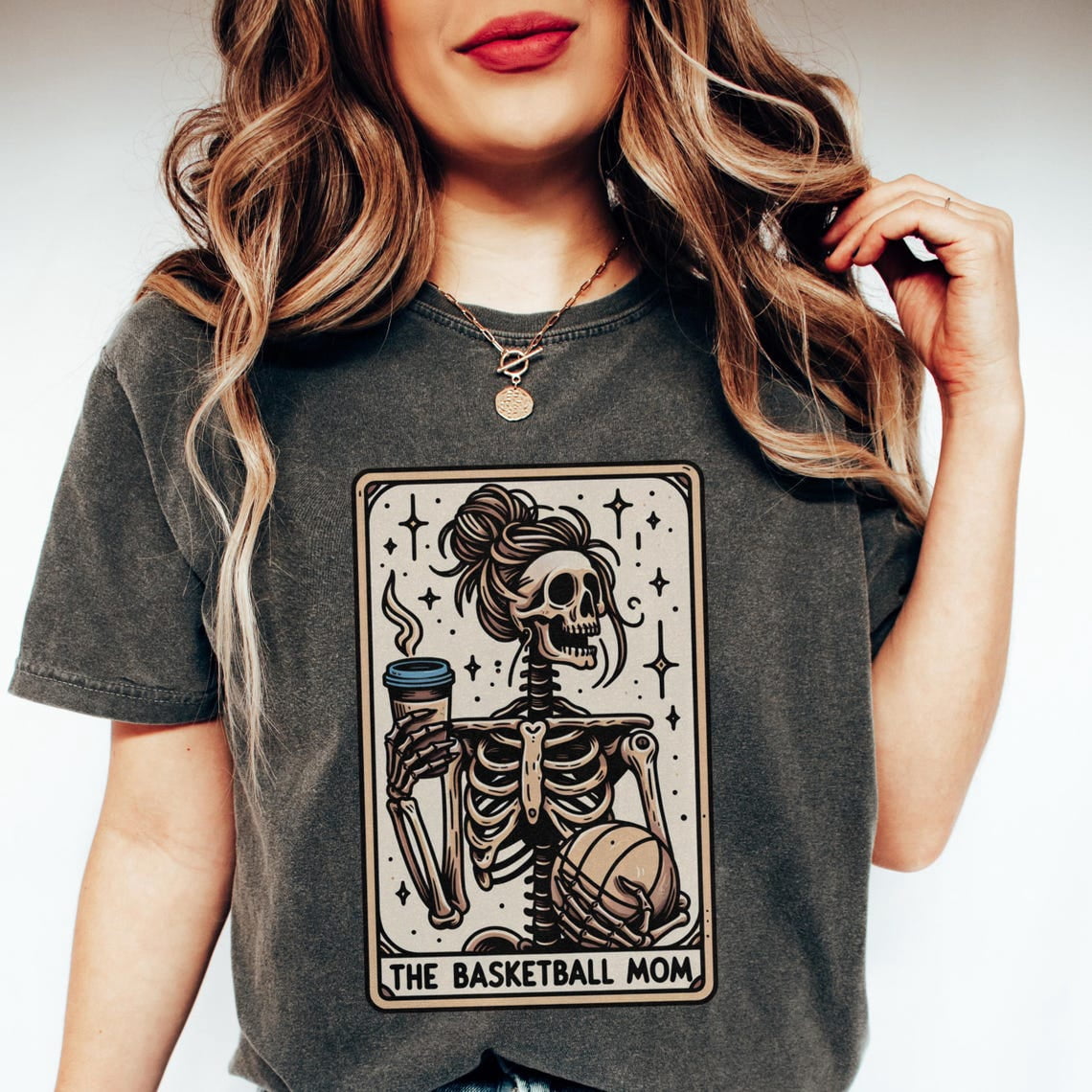 Basketball Mom Shirt, Basketball Mom Tarot Card Tshirt, Basketball Mama ...