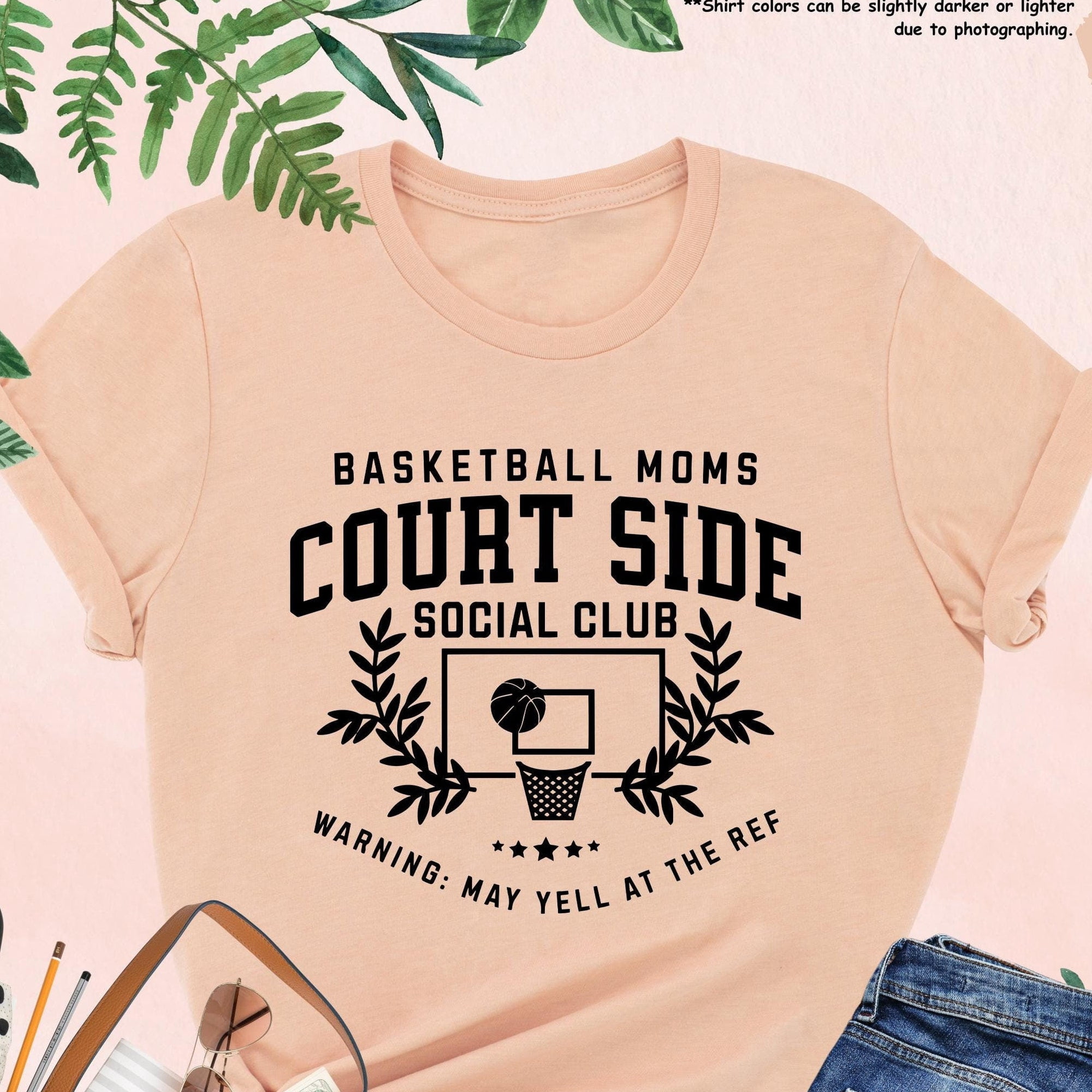 Basketball Mom Shirt Court Side Basketball Mom Gift Sports Mom Gift ...