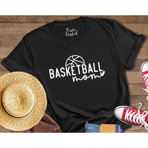 Basketball Mom Shirt Mama Basketball Tshirt Mom Life Shirt Trend ...
