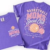 Basketball Mom Shirt Social Club Sports Parent Game Day Team Spirit ...