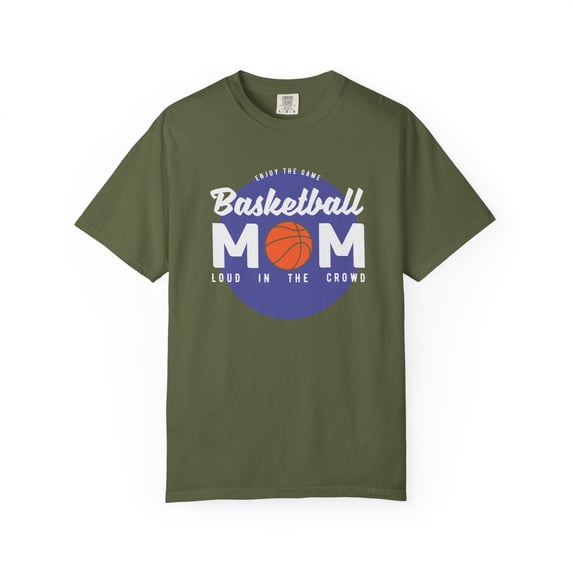 Basketball Mom T-shirt Mother's Day Mama Tee Unisex Comfort Colors ...