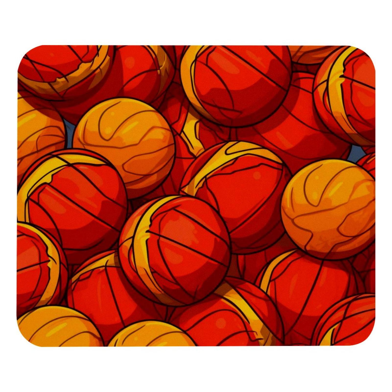 Basketball Mouse Pad, Personality Design Rubber Base for Office Decor ...