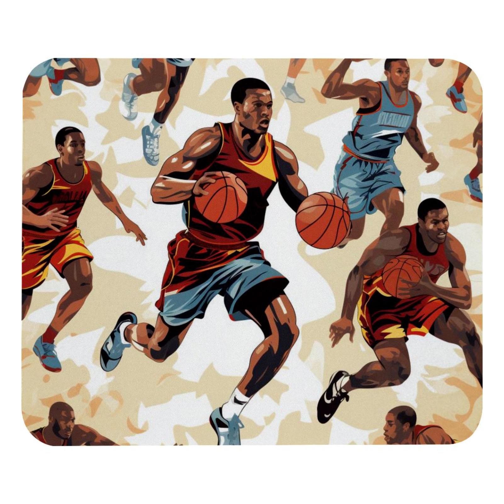 Basketball Mouse Pad, Rubber Base Computer Mouse Pads for Wireless ...