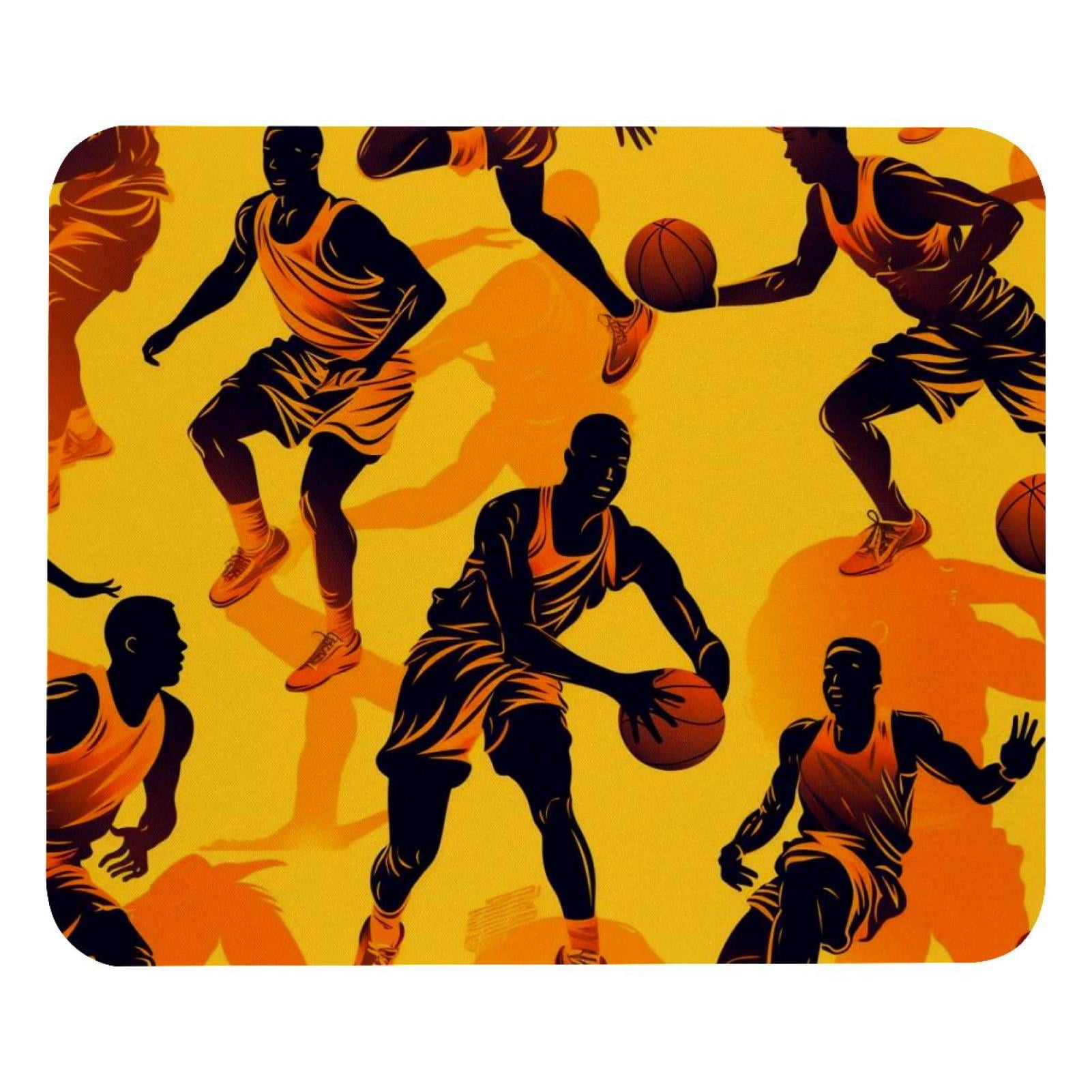Basketball Mouse Pad for Laptop Wireless Mouse Home Office Travel ...