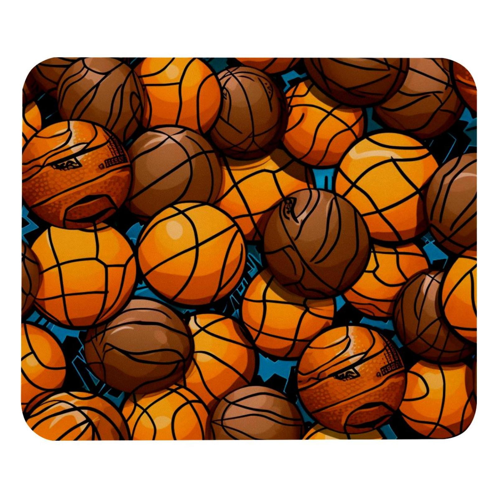 Basketball Mouse Pad for Wireless Mouse Home Office Desk Laptop with ...