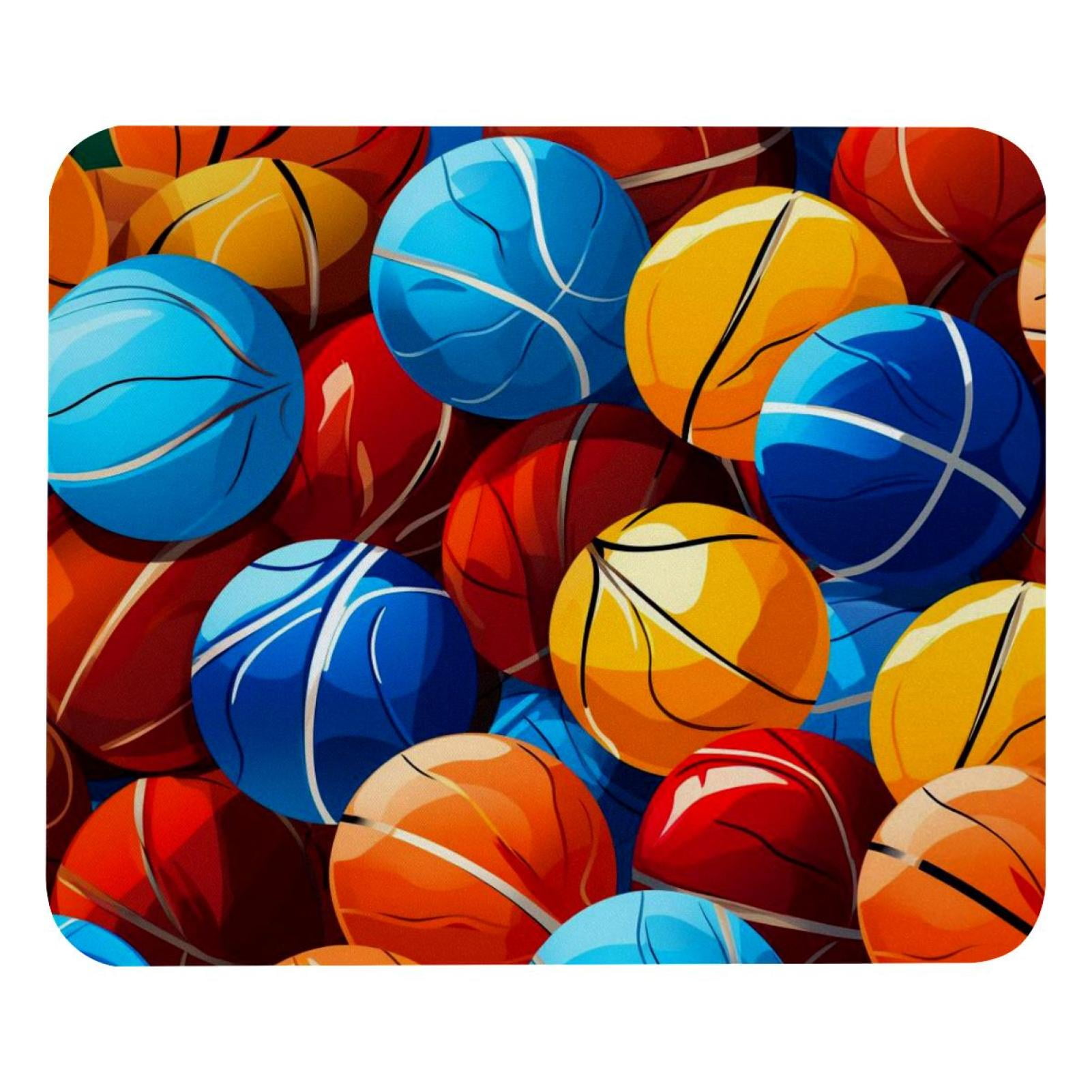 Basketball Mouse Pad for Wireless Mouse Home Office Desk Laptop with ...