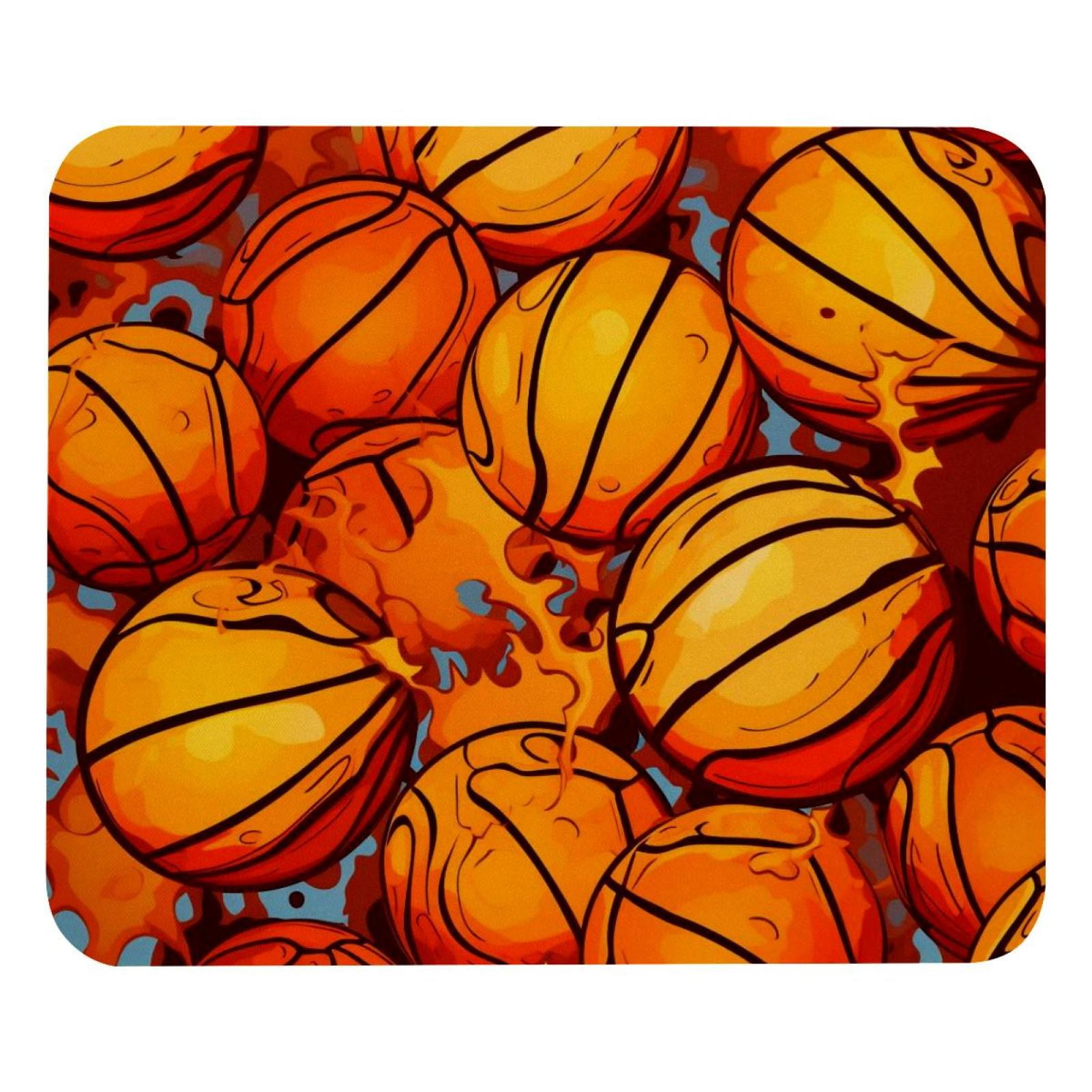 Basketball Mouse Pad for Wireless Mouse Home Office Desk Laptop with ...