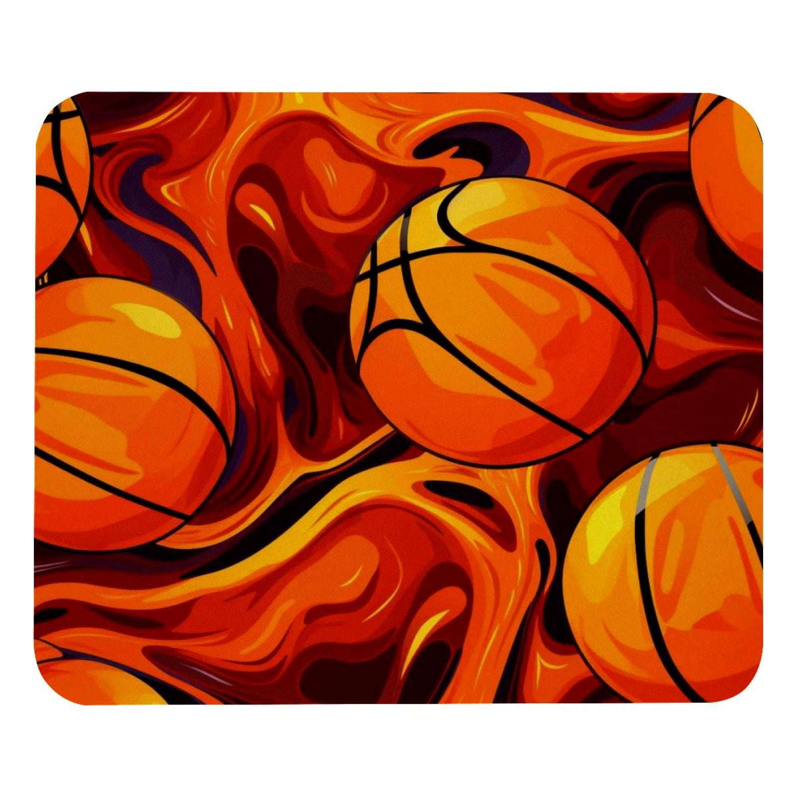 Basketball Mouse Pad for Wireless Mouse Home Office Desk Laptop with ...
