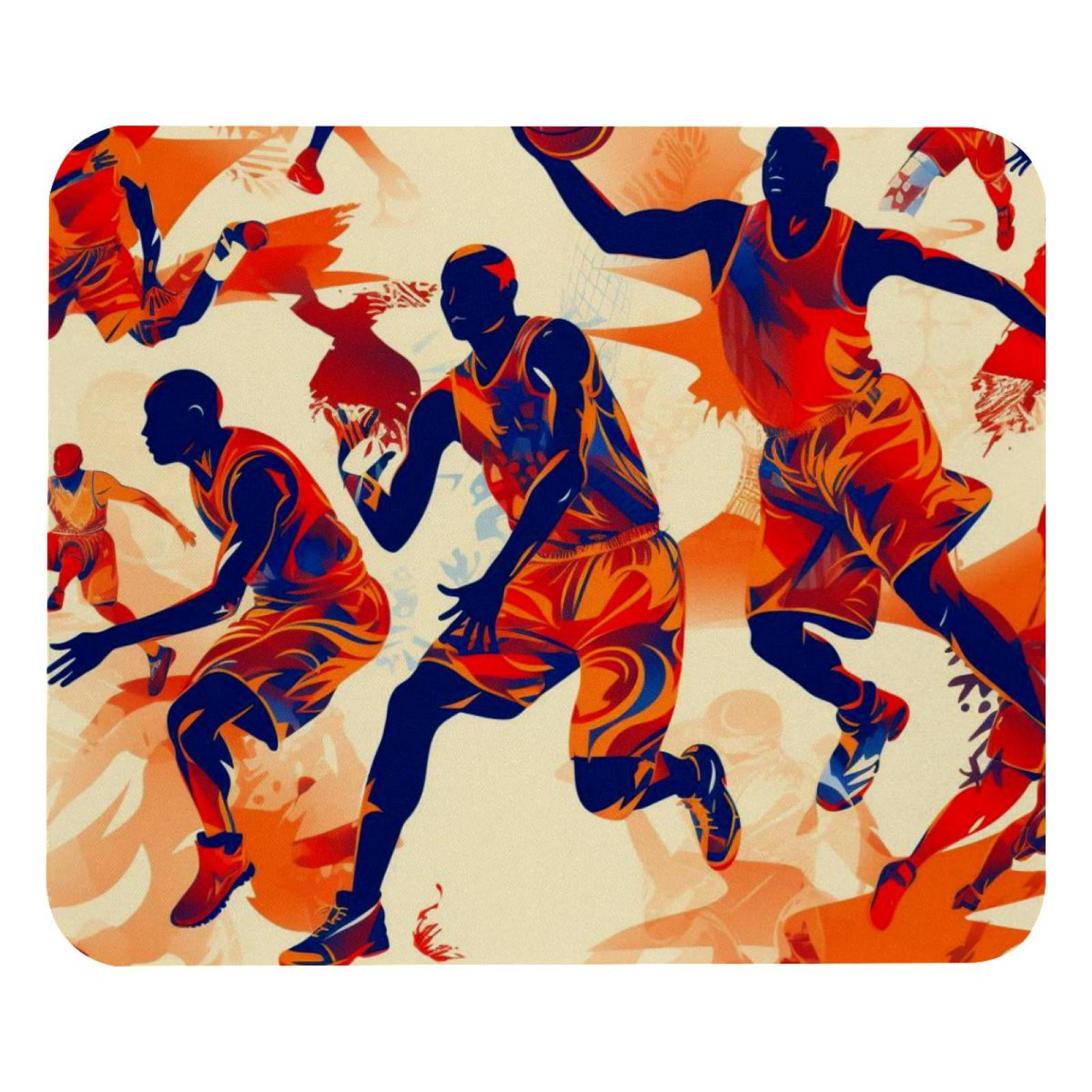 Basketball Mouse Pad for Wireless Mouse Home Office Desk Laptop with ...