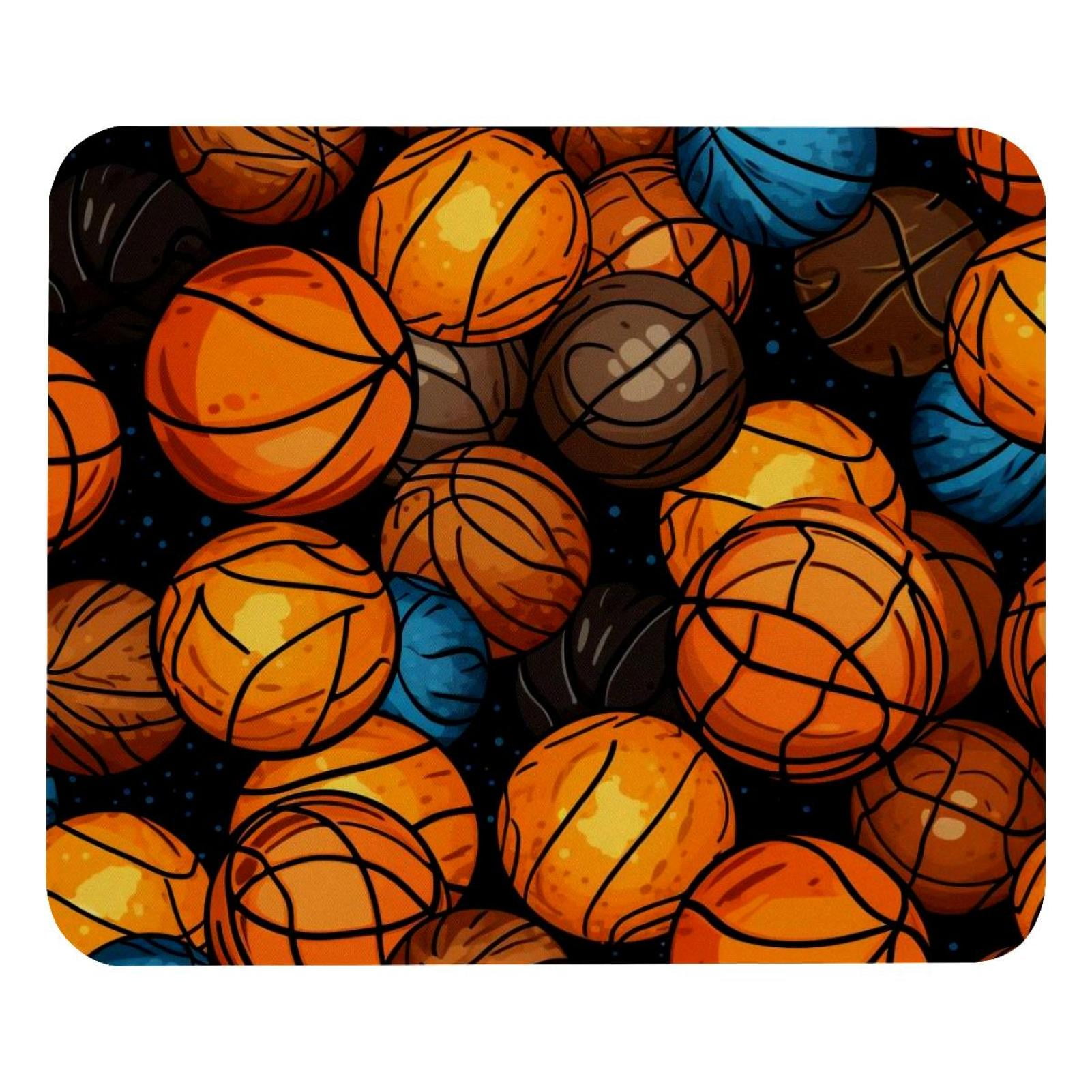 Basketball Mouse Pad for Wireless Mouse Home Office Desk Laptop with ...
