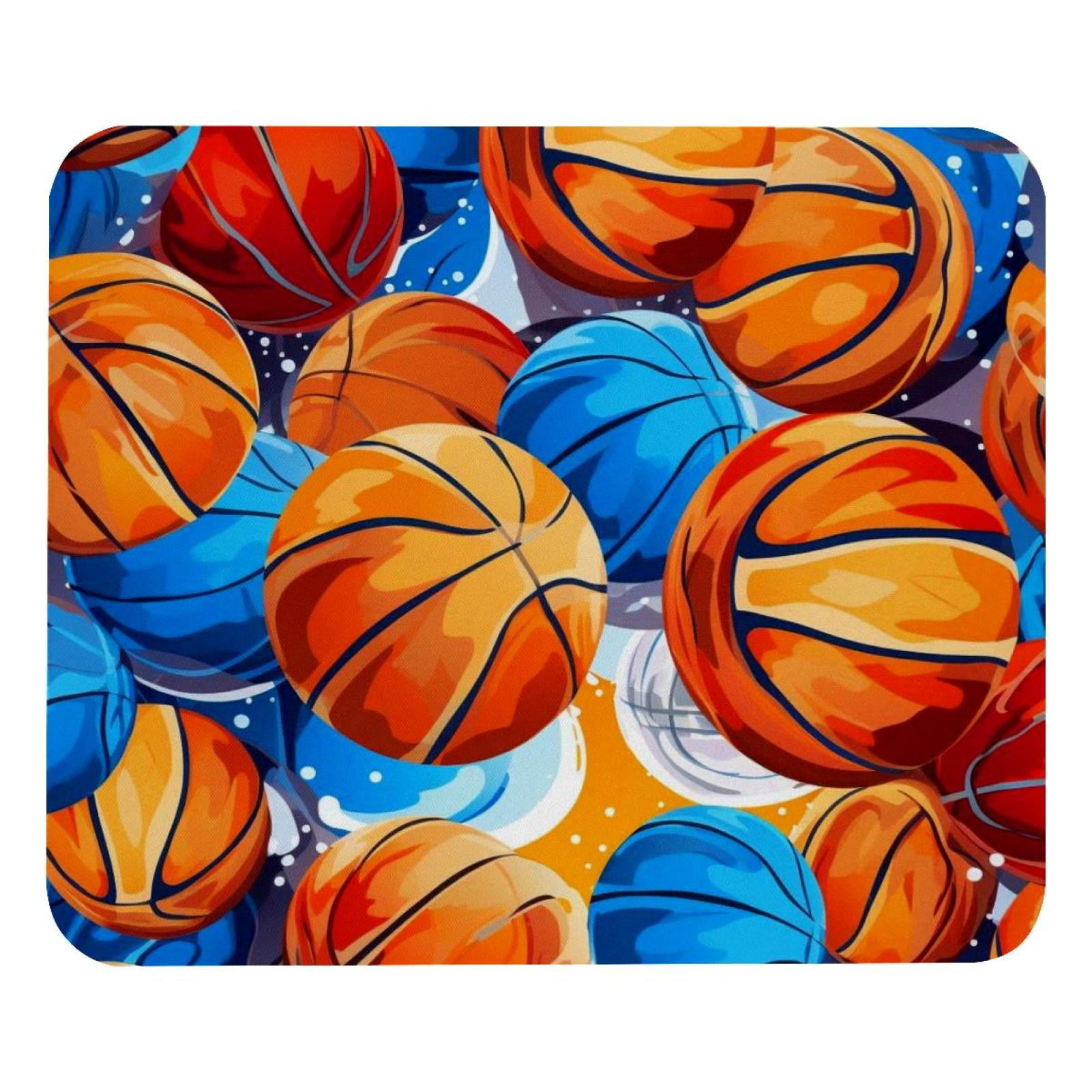 Basketball Mouse Pad for Wireless Mouse Home Office Desk Laptop with ...