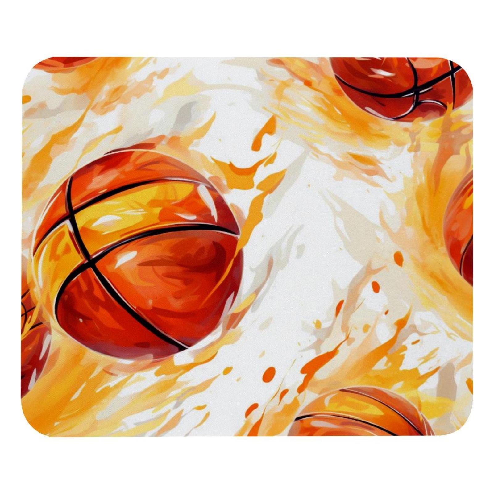 Basketball Mouse Pad for Wireless Mouse Home Office Desk Laptop with ...