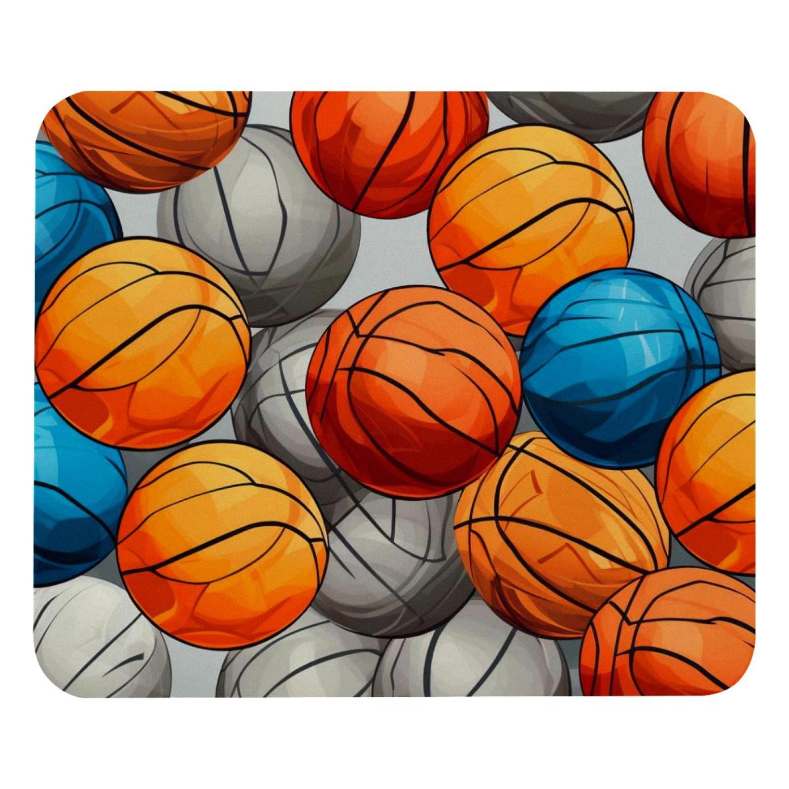 Basketball Mouse Pad for Wireless Mouse Home Office Desk Laptop with ...