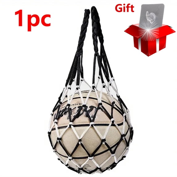 Basketball Net Bag Thick Woven Net Basketball Storage Durable Nylon ...