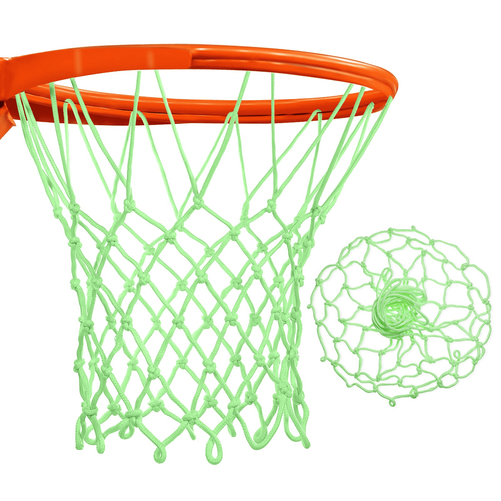 Basketball Net Nylon Outdoor Basketball Net All-Weather Heavy Duty ...