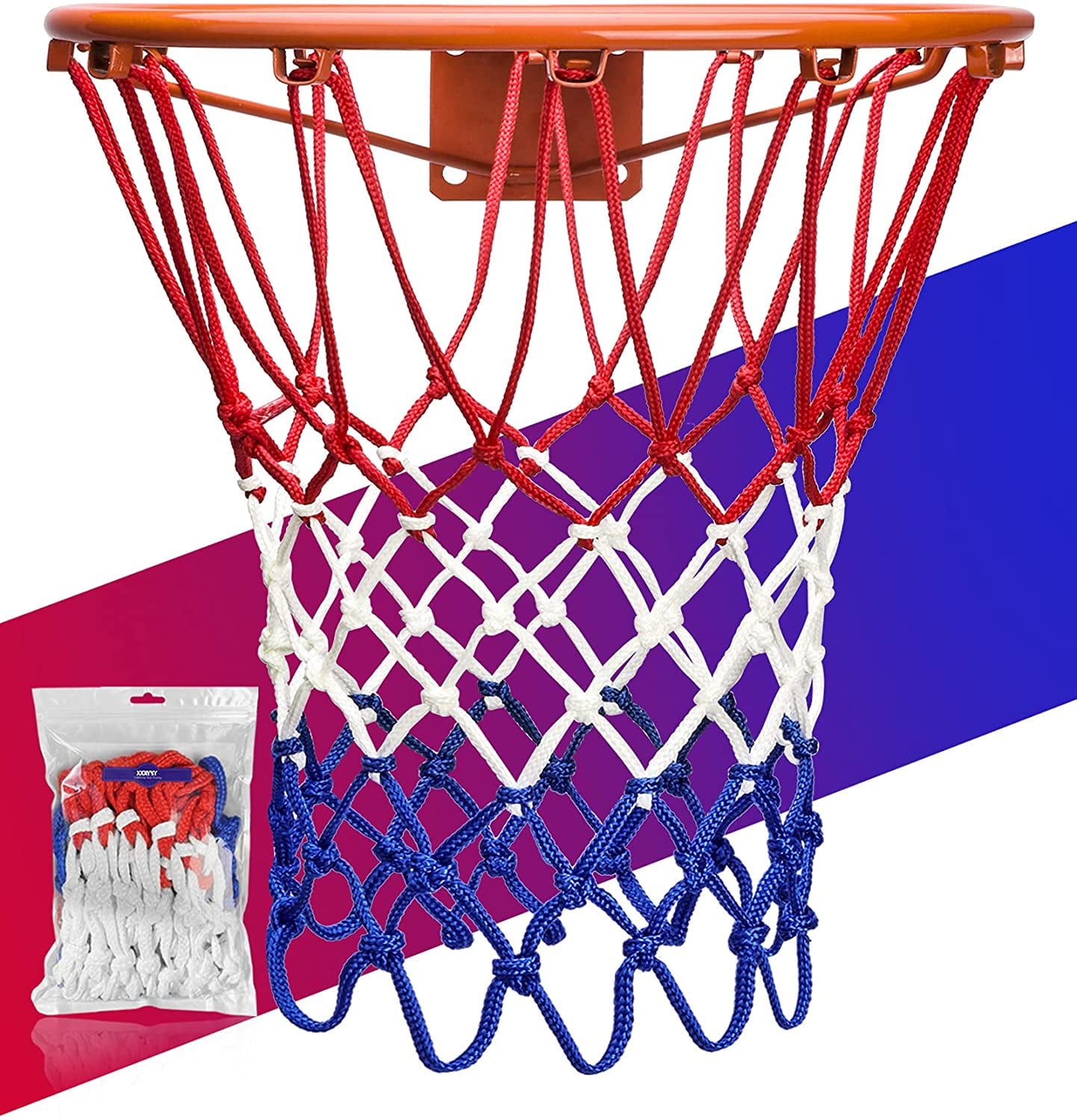 Basketball Net Replacement Heavy Duty, 2023 Professional On-Court ...
