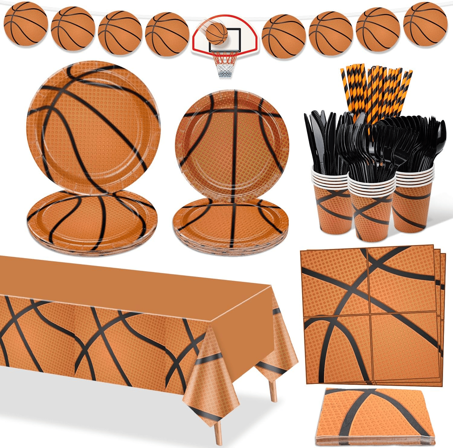 Basketball Party Decorations, Basketball Birthday Party Supplies ...