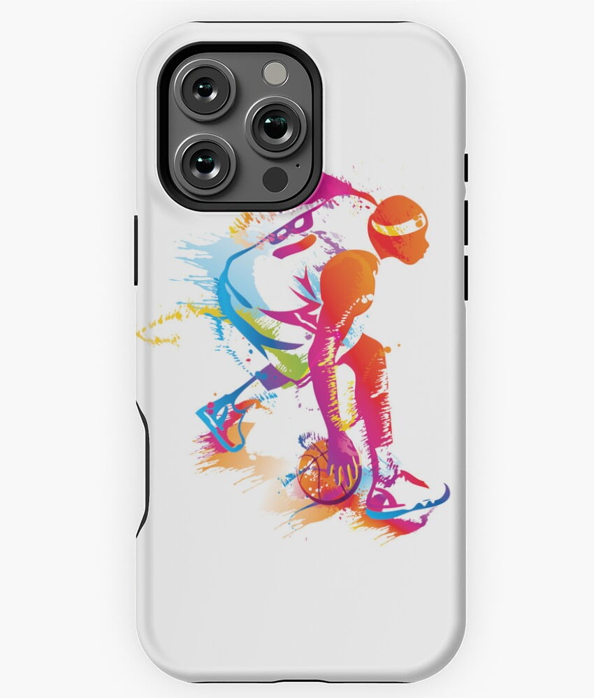 Basketball Passion Sports Fan Love Game Phone Case for iPhone 16 15 14 ...