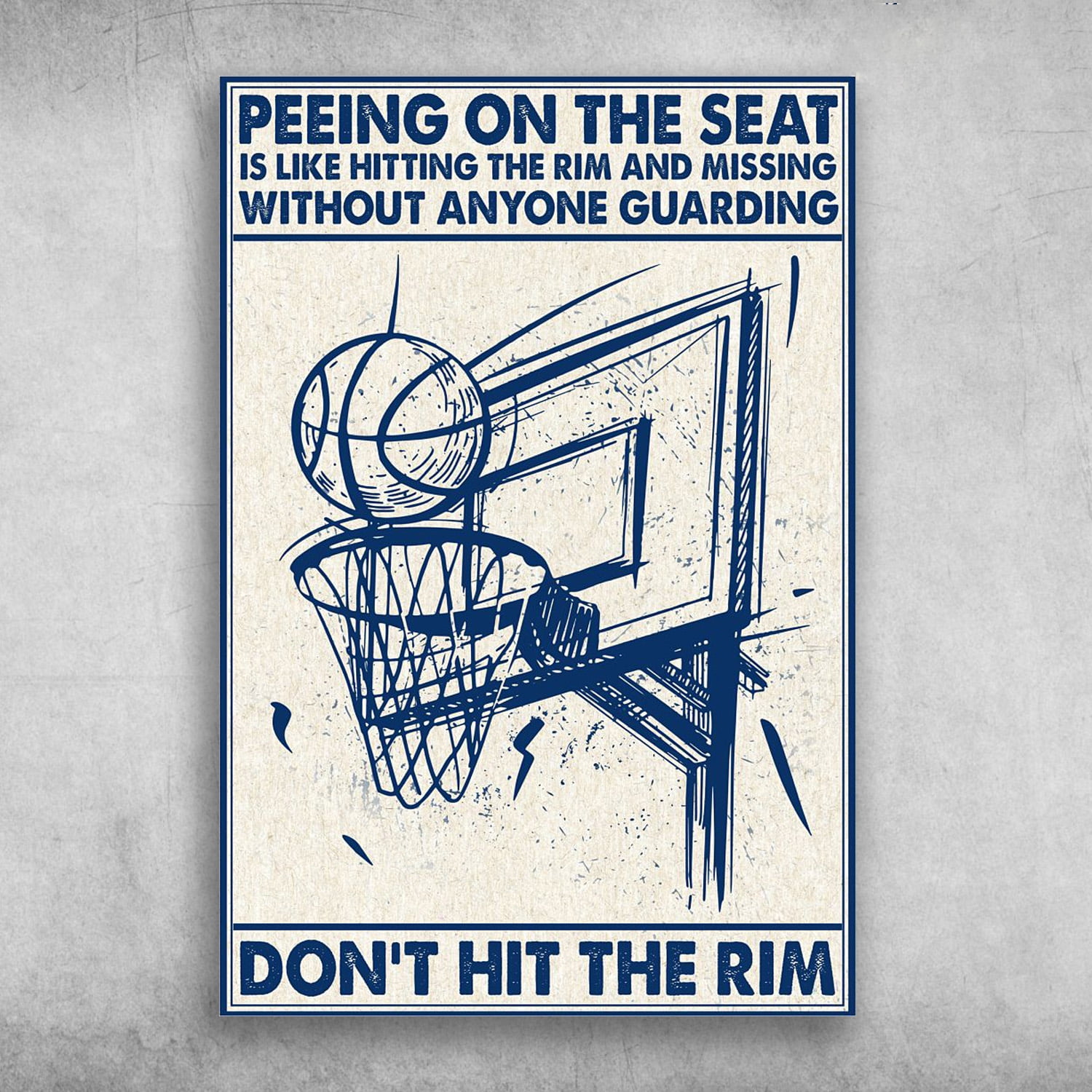 Basketball - Peeing On The Seat, Is Like Hitting The Rim And Missing ...