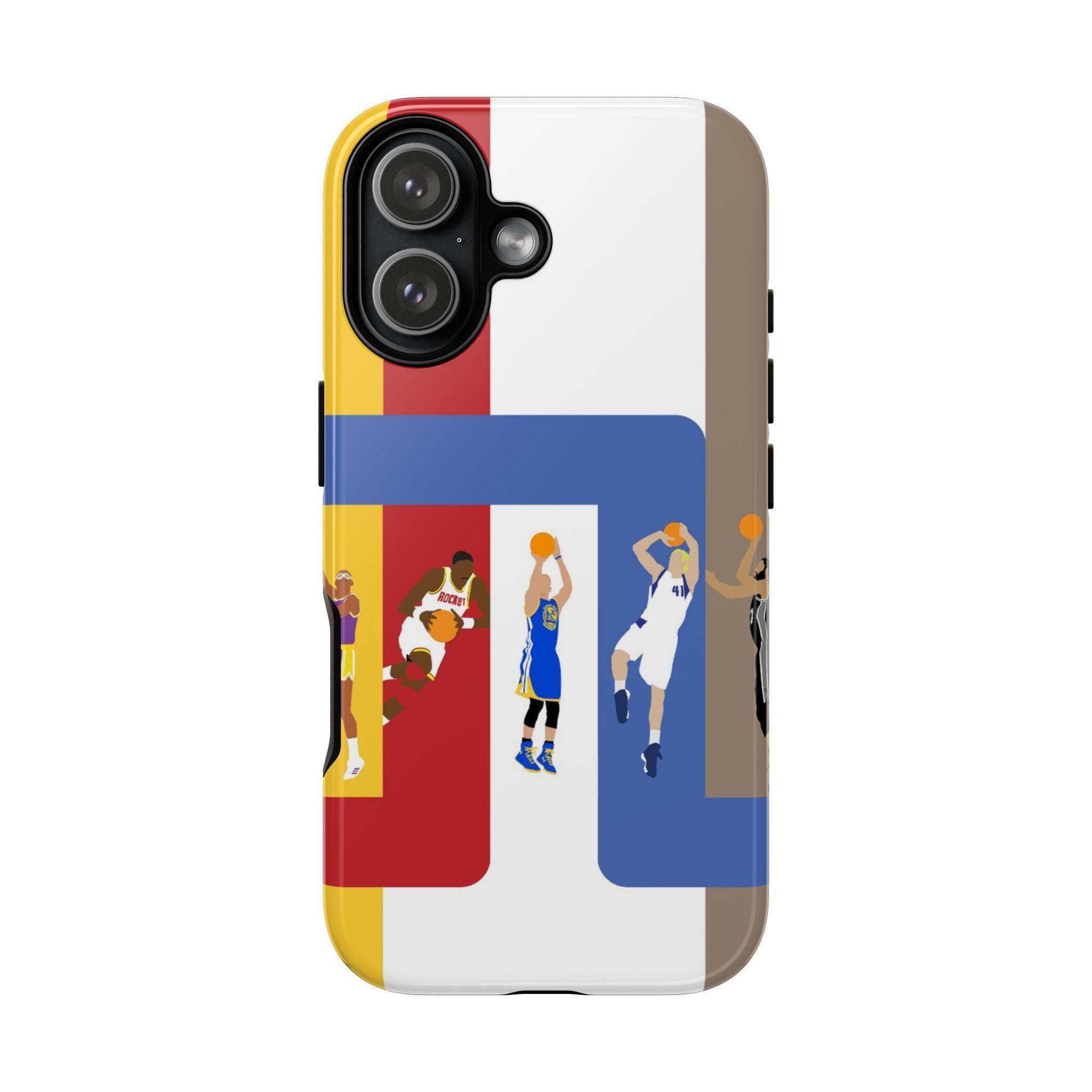 Basketball Phone Case Athlete Sports Gift Design for iPhone 17 to 11 ...